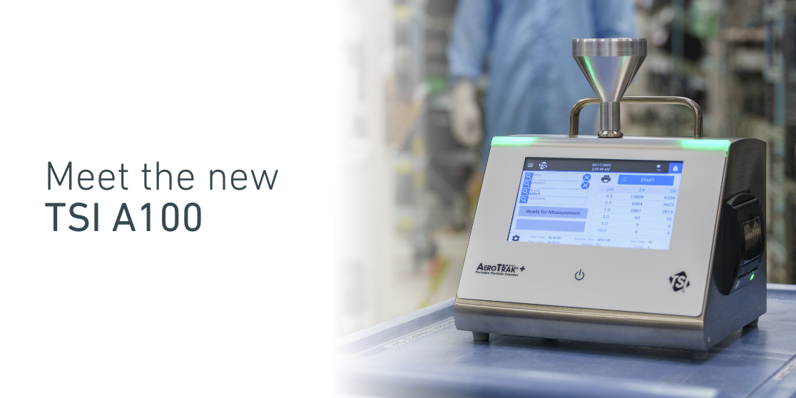 New Tsi A100 Portable Particle Counter Kenelec Scientific